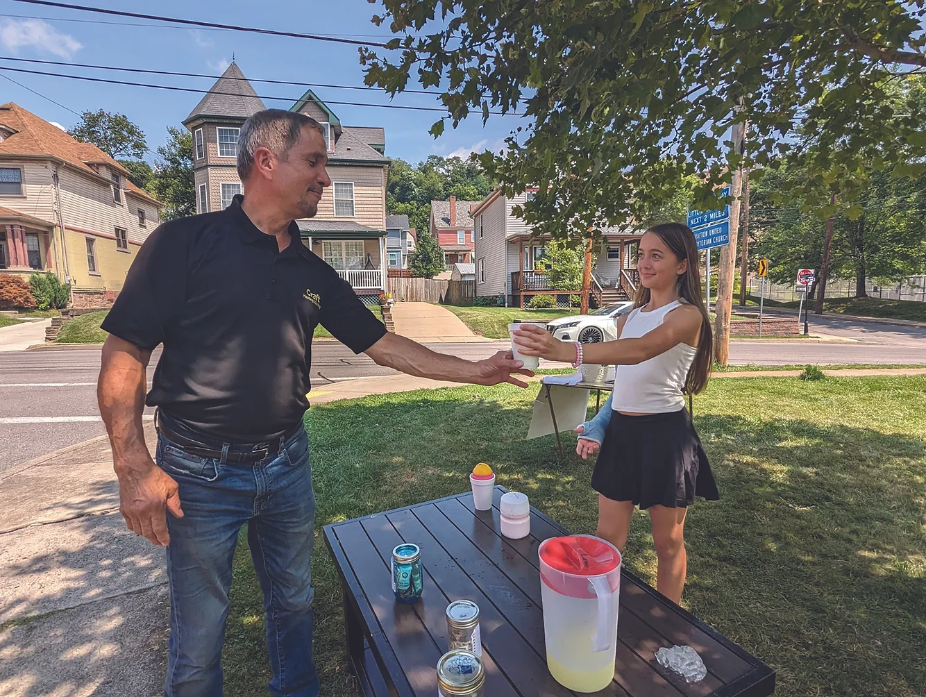 A cold lemonade on a hot sticky day benefits Children’s Hospital | West ...