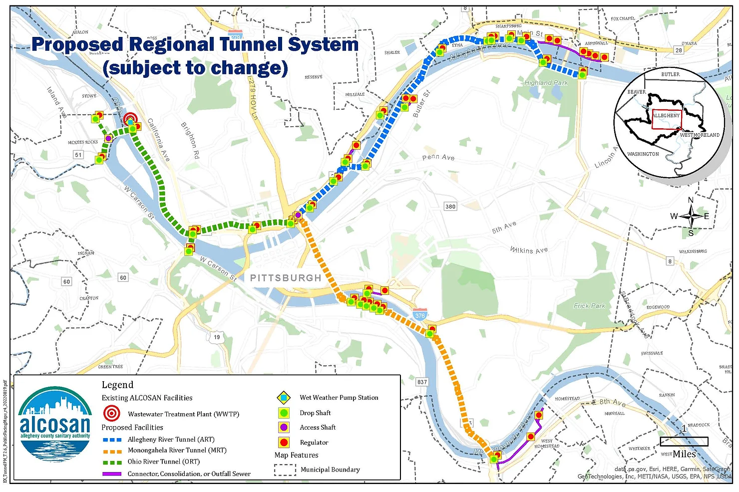 McKEES ROCKS | BIG DIG: ALCOSAN digs in to explain depth of tunneling ...