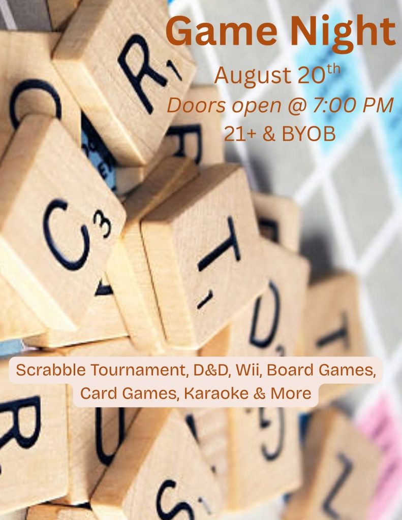 Game Night: Scrabble Tournament | West Hills Gazette